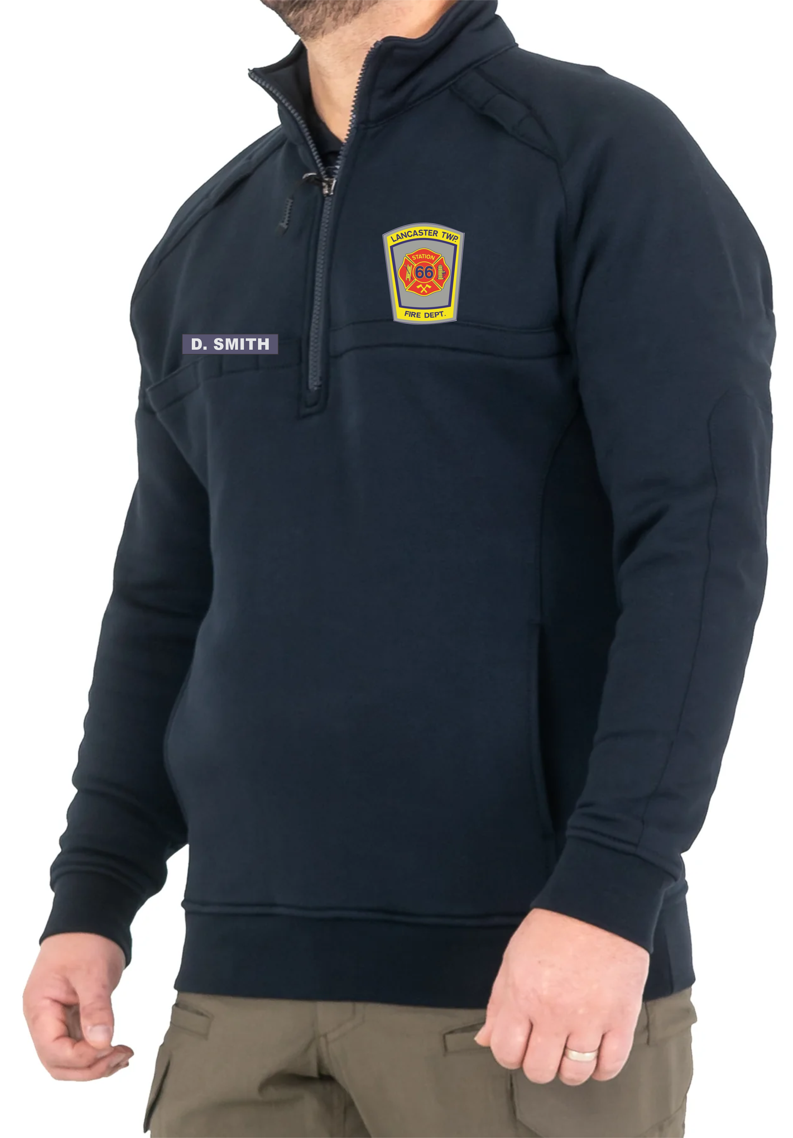 LTFD FIRST TACTICAL MEN’S COTTON JOB SHIRT QUARTER ZIP – Tactical Wear