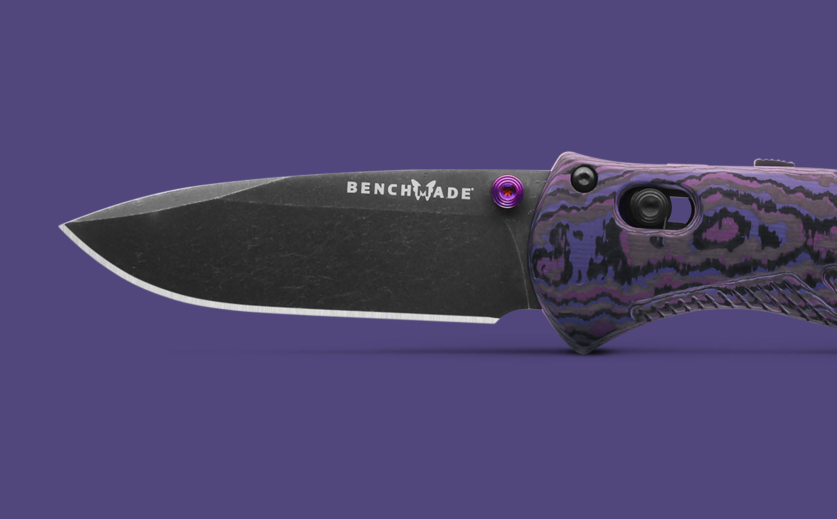 Benchmade Mini Barrage® | Purple Haze | Drop-Point – Tactical Wear
