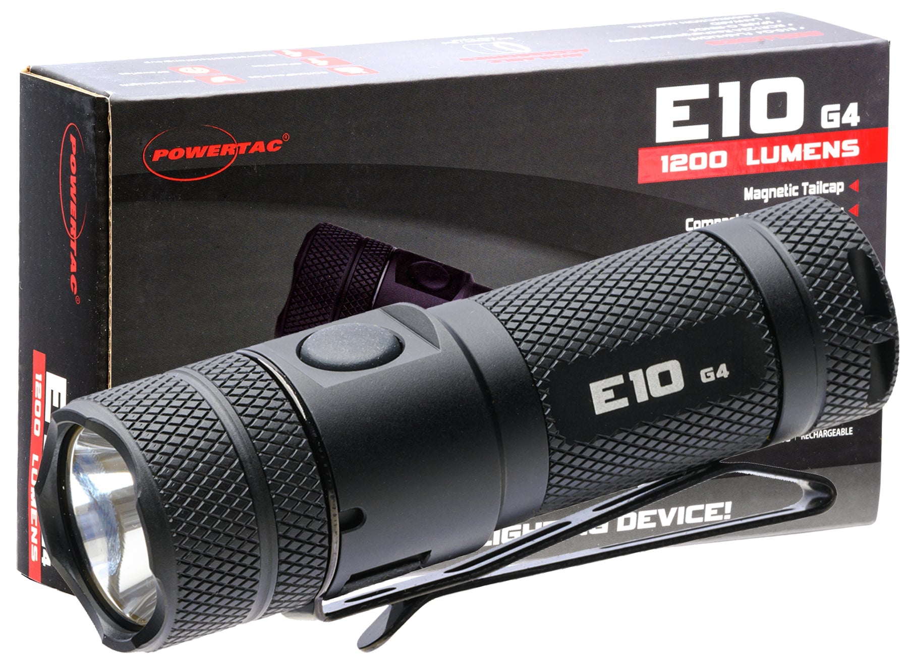 E10-G4 1,200 LUMEN MAGNETIC TAIL CAP EDC FLASHLIGHT – Tactical Wear
