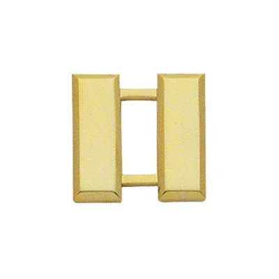 S&W Small captain bars collar insignia-Gold Electroplate – Tactical Wear