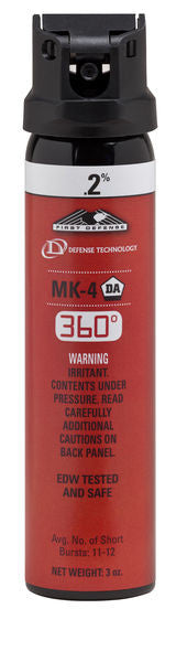 First Defense® 360° .2% MK-4 Stream OC Aerosol – Tactical Wear