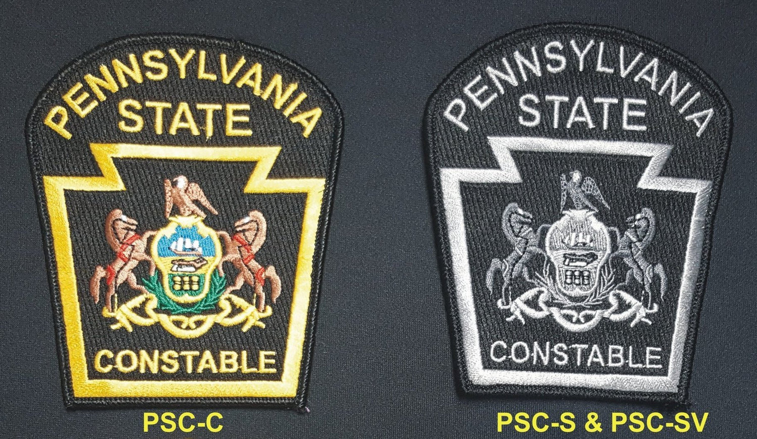 PA State Constable Shoulder Patches – Tactical Wear